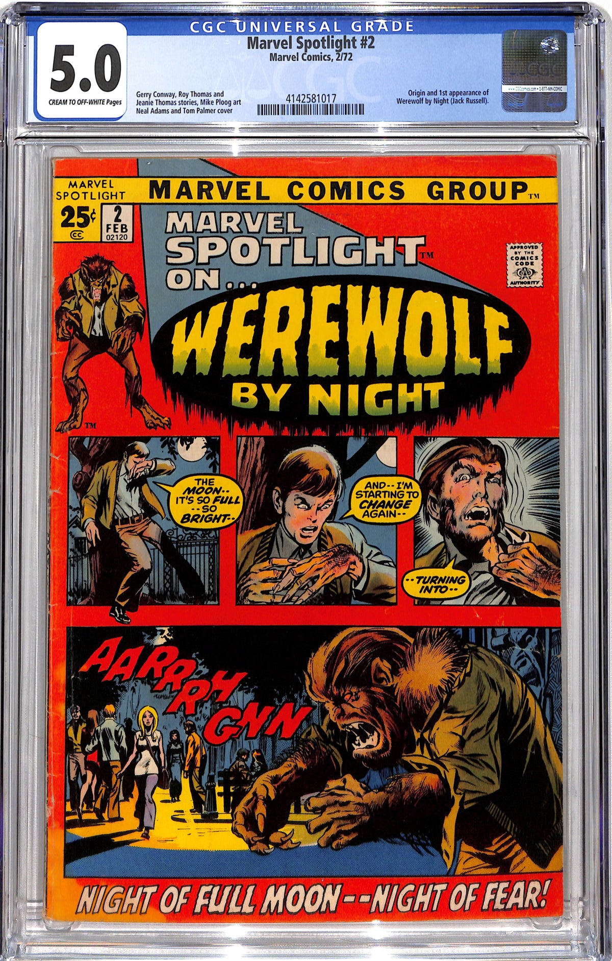 Marvel Spotlight #2 CGC (5.0) — Hero Trader